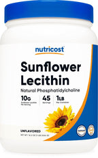 Nutricost sunflower lecithin powder benefits