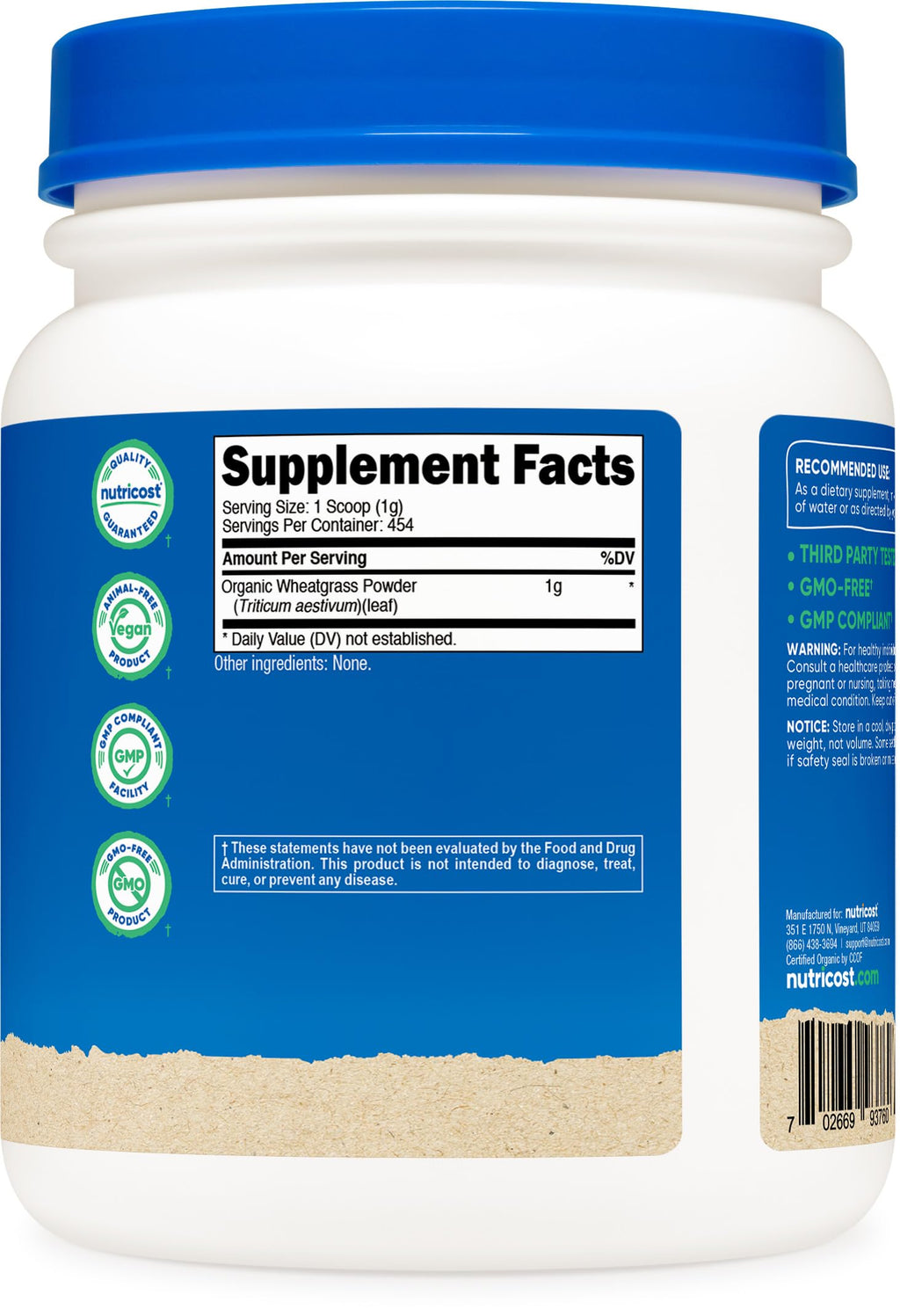 Nutricost superfood for healthy lifestyle