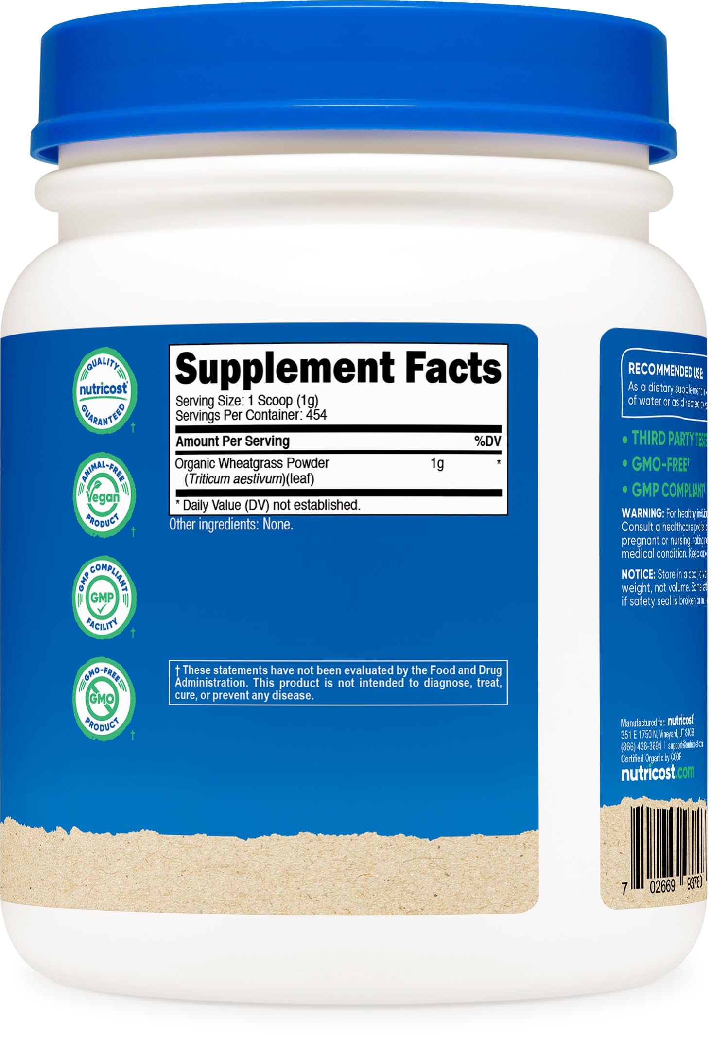 Nutricost superfood for healthy lifestyle