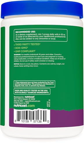 nutricost superfood powder for detox