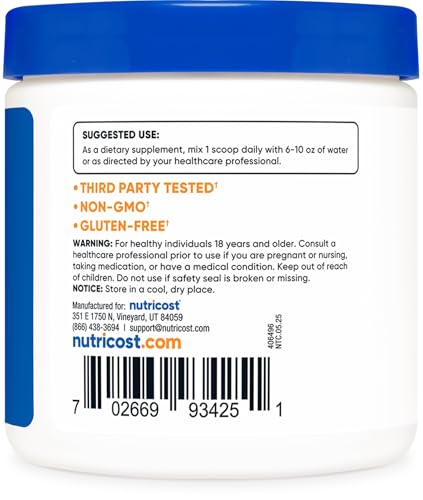Nutricost supplements for active lifestyle