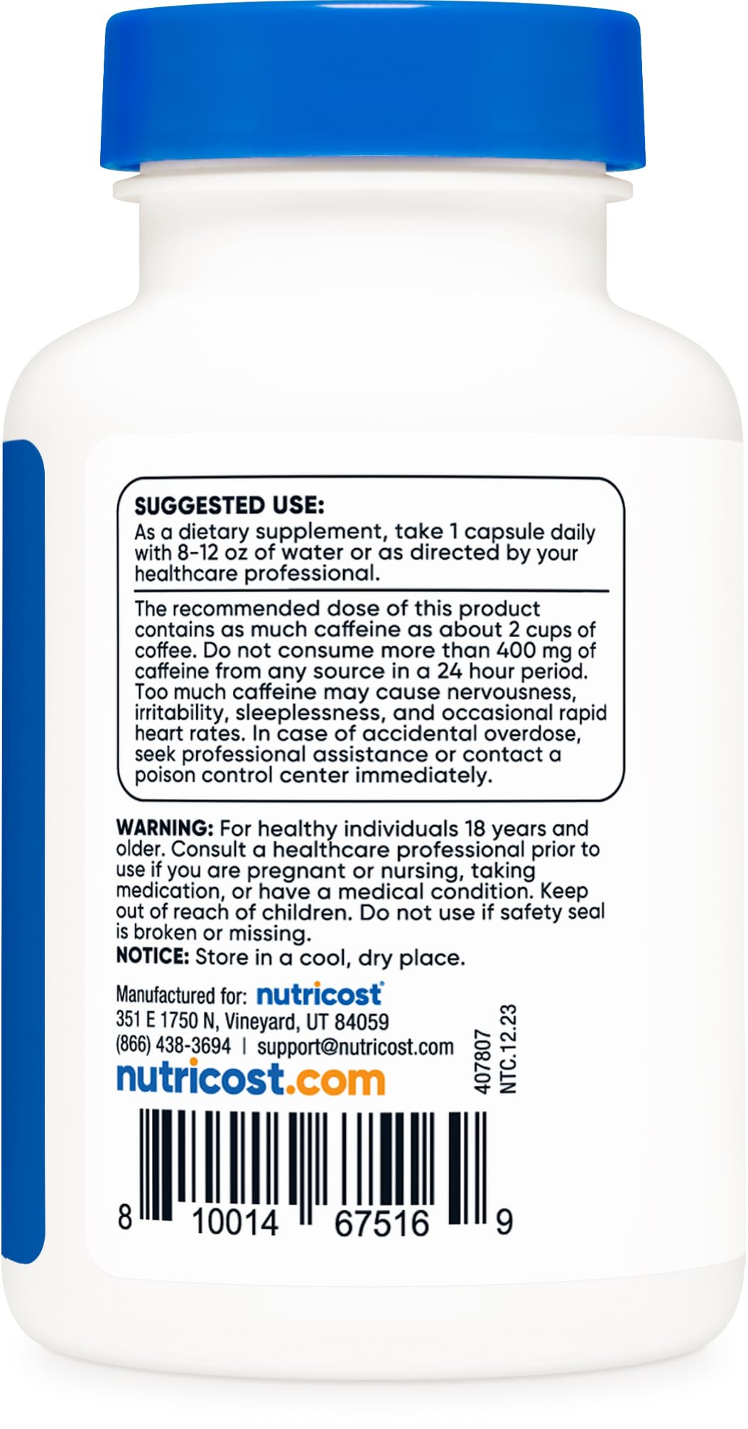 Nutricost supplements for mental clarity