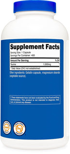 Nutricost taurine capsules for endurance