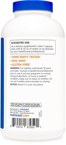 Nutricost taurine for improved focus
