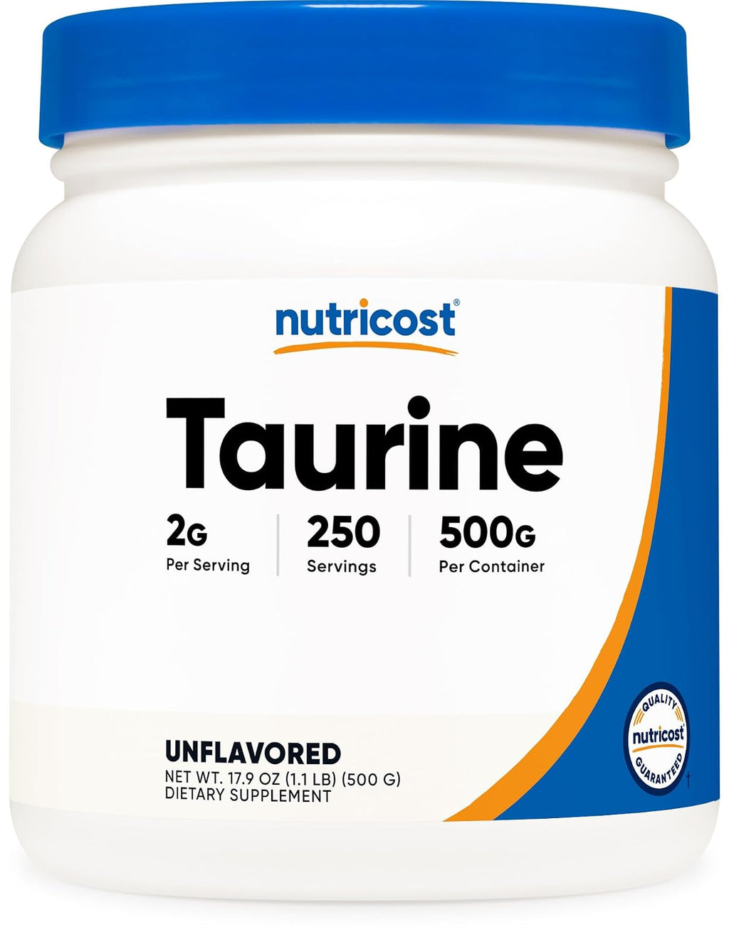 Nutricost taurine powder for energy