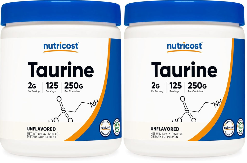 Nutricost taurine powder for energy