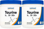 Nutricost taurine powder for energy