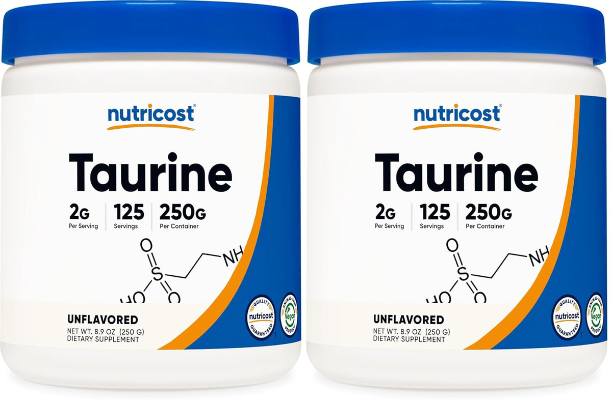 Nutricost taurine powder for energy