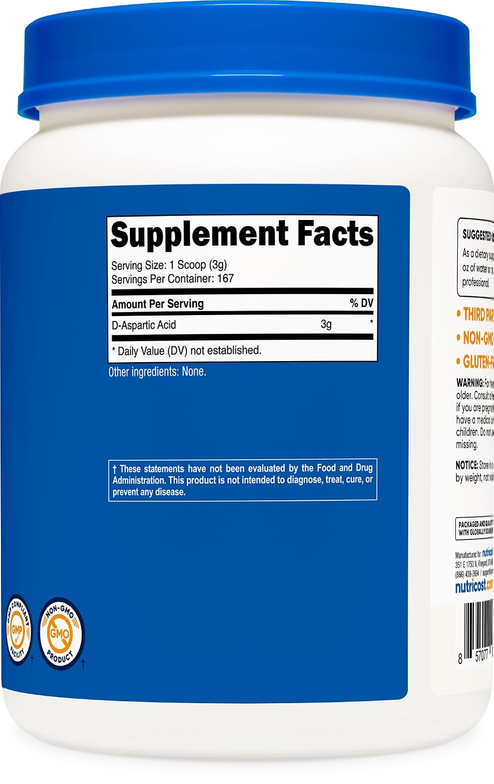 Nutricost testosterone support for fitness enthusiasts