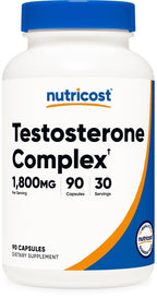 Nutricost testosterone support multivitamins