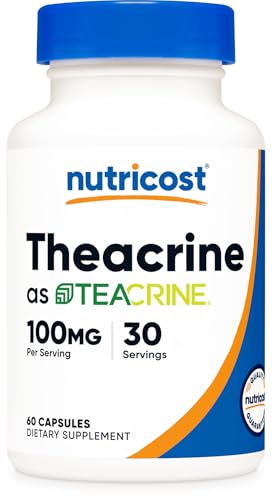 Nutricost Theacrine energy boost capsules
