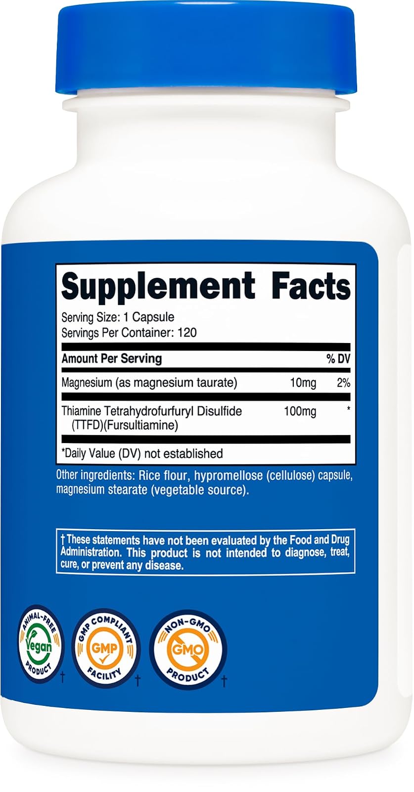 Nutricost Thiamine for nerve health