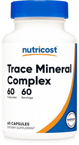 Nutricost trace mineral supplement capsules