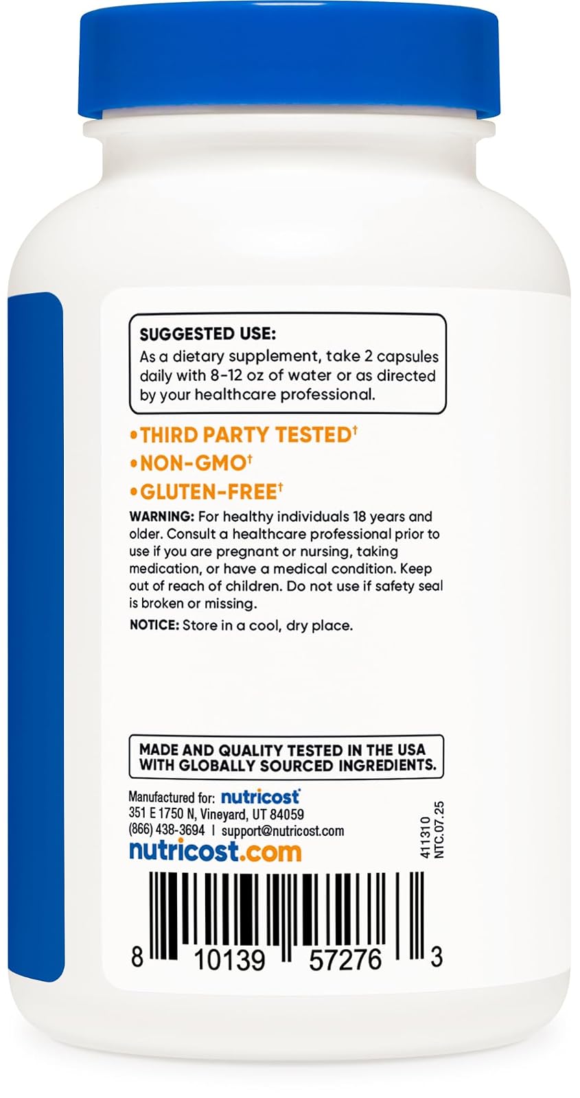Nutricost Tribulus for muscle support