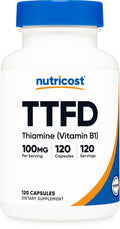 Nutricost TTFD Thiamine capsules