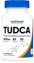 Nutricost Tudca 500 mg capsules