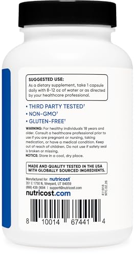 Nutricost Turkesterone whole food multivitamin