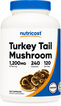 Nutricost turkey tail mushroom capsules