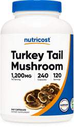 Nutricost turkey tail mushroom capsules