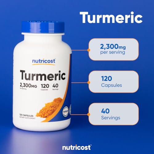 Nutricost turmeric curcumin for wellness