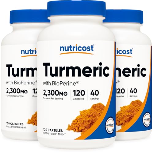 Nutricost turmeric curcumin veggie capsules