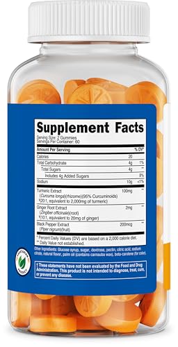 Nutricost turmeric gummies for digestive health