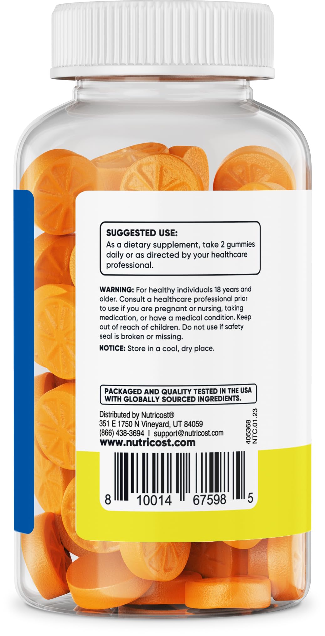 Nutricost turmeric gummies for immune support