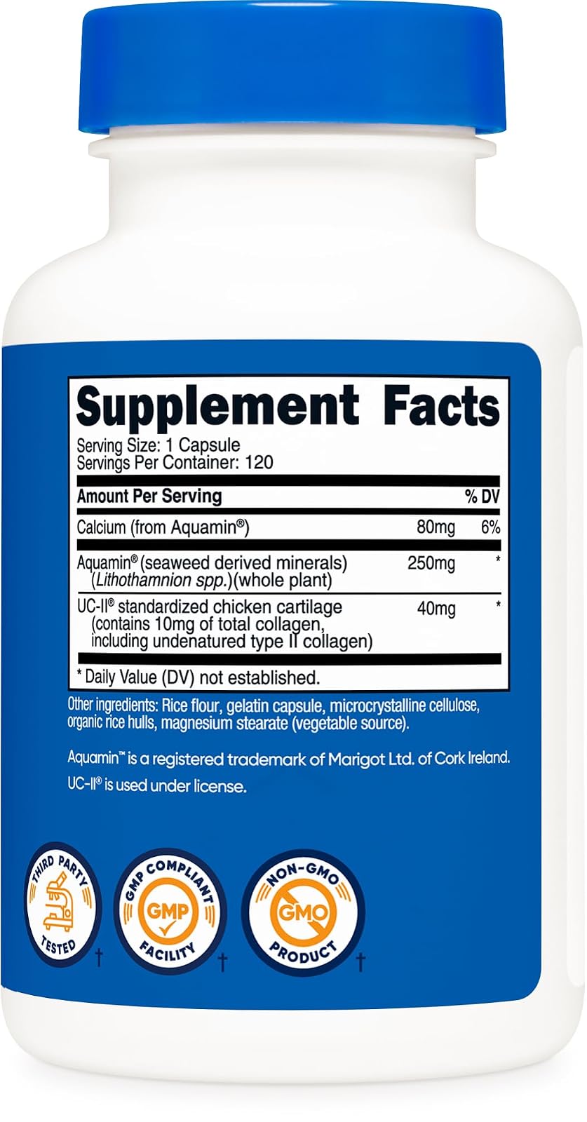 Nutricost UC-II collagen for active lifestyles