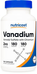 Nutricost Vanadium Chromium vegetarian capsules