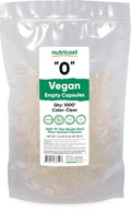 Nutricost vegan empty capsules size 0