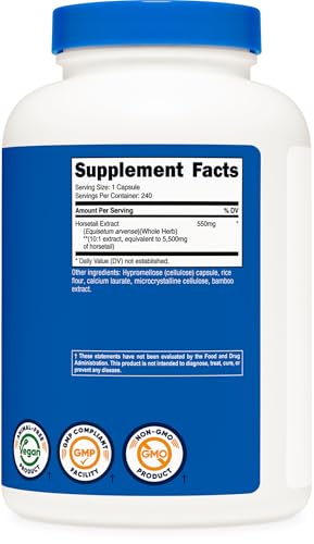nutricost vegan health supplement