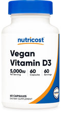 Nutricost Vegan Vitamin D3 capsules