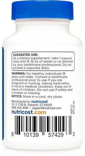 Nutricost vegetarian mineral capsules