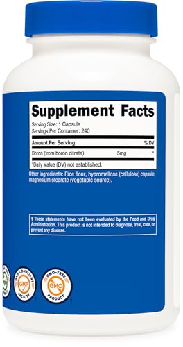 Nutricost vitamin A and Boron