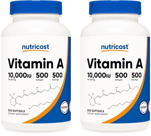 Nutricost vitamin A softgels for immunity