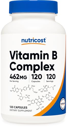 Nutricost vitamin b complex capsules