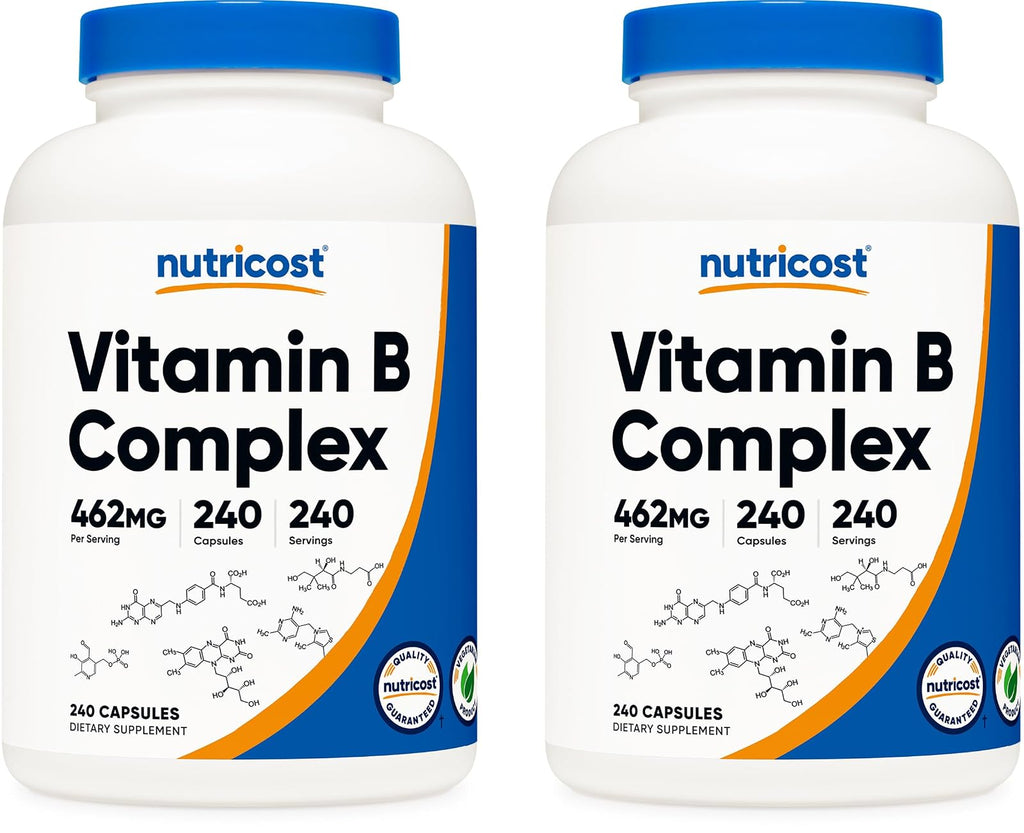 Nutricost vitamin b complex capsules