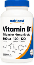 Nutricost Vitamin B1 500 mg capsules