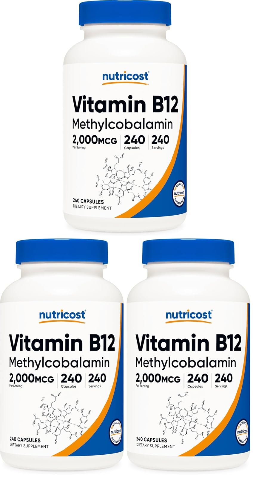 Nutricost vitamin B12 for energy