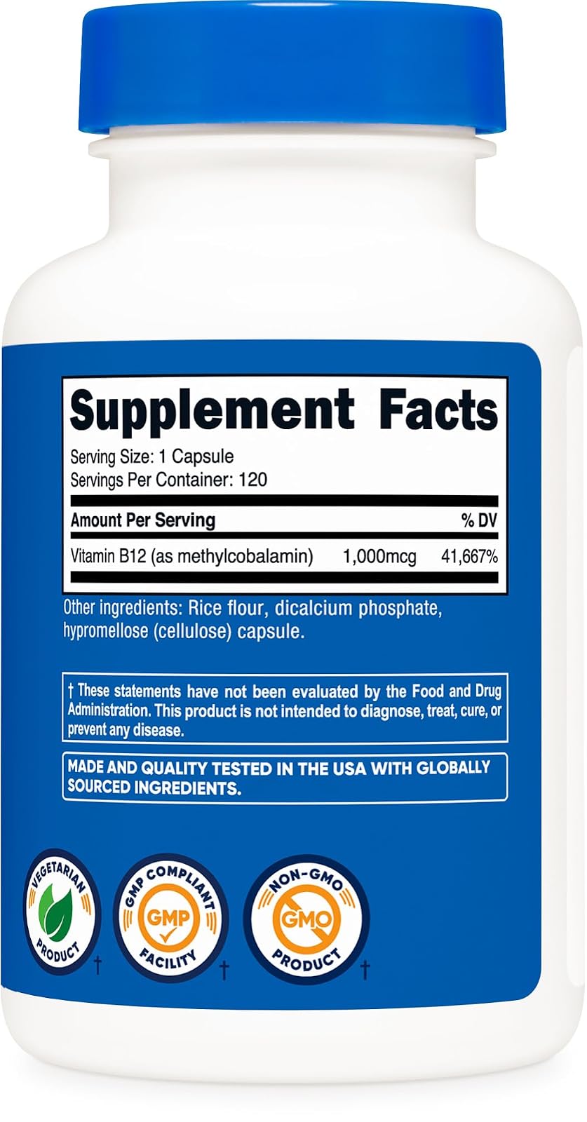 Nutricost vitamin b12 for immunity