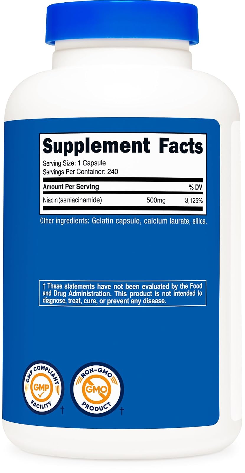 Nutricost Vitamin B3 for overall wellness