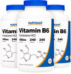 Nutricost Vitamin B6 100 mg capsules