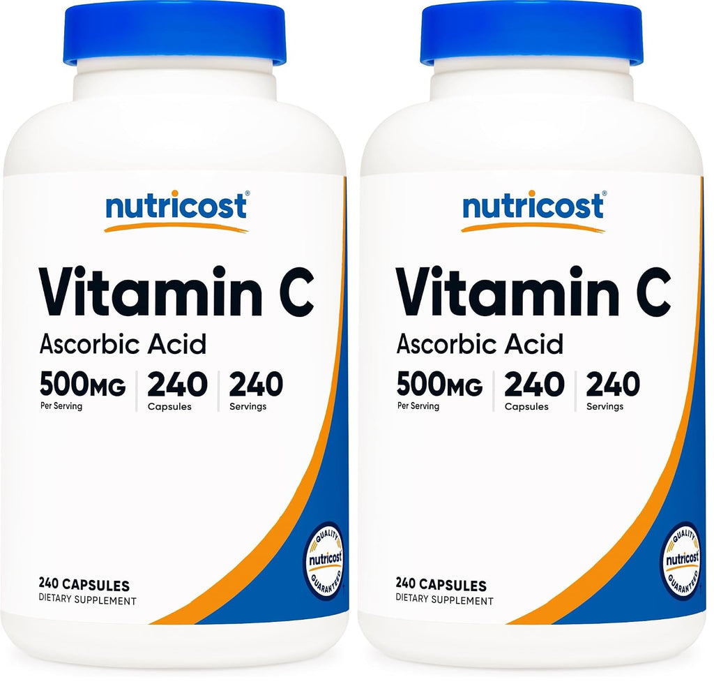 Nutricost Vitamin C 500 mg capsules