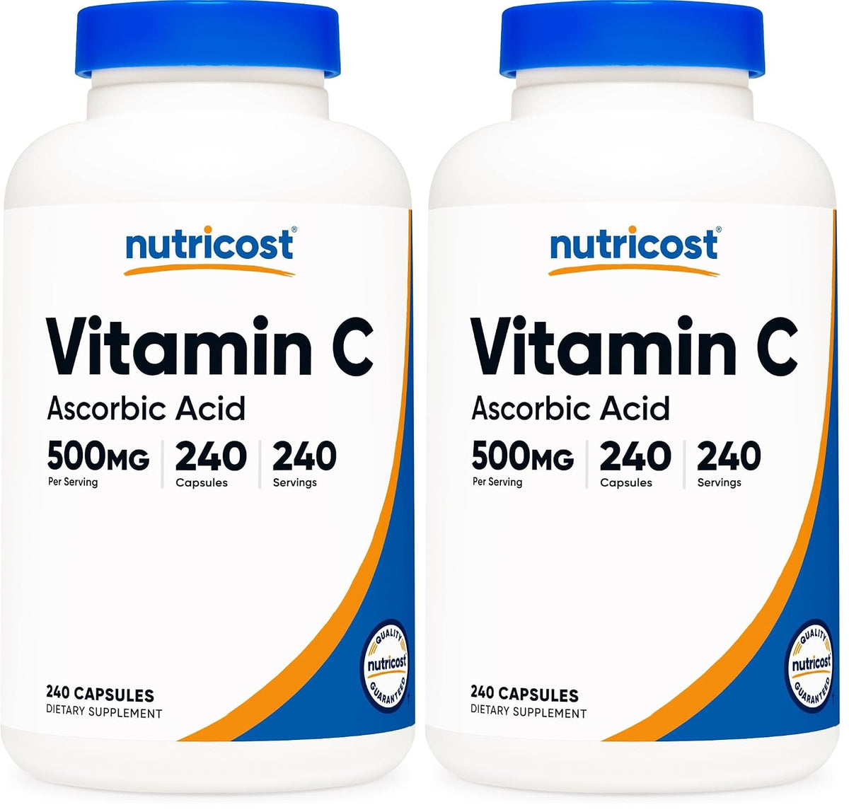 Nutricost Vitamin C 500 mg capsules