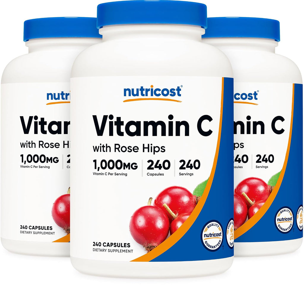 Nutricost vitamin C capsules benefits