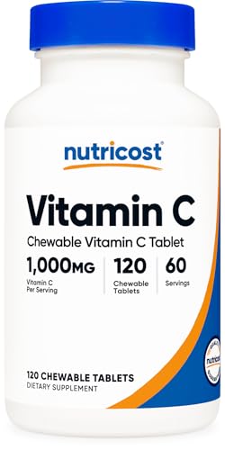 Nutricost Vitamin C chewable tablets