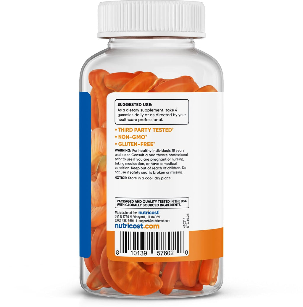 Nutricost Vitamin C gummies for adults