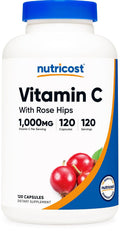 Nutricost Vitamin C with Rose Hips benefits