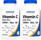 Nutricost Vitamin C with Zinc benefits