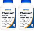 Nutricost Vitamin C zinc capsules
